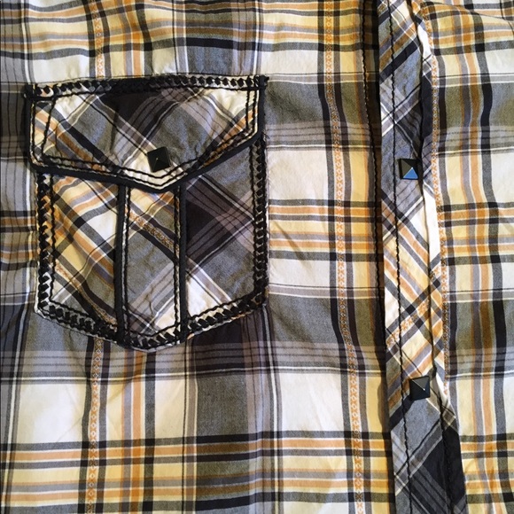 Buckle | Shirts | Rare Af Buckle Black Black Label Western Shirt | Poshmark